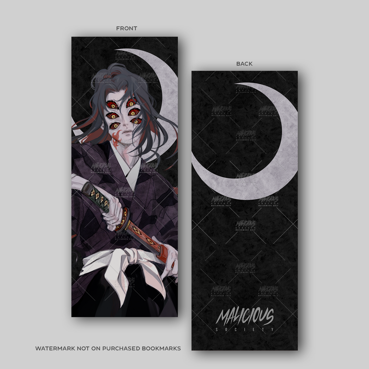 Moonlight Bookmark – Malicious Society