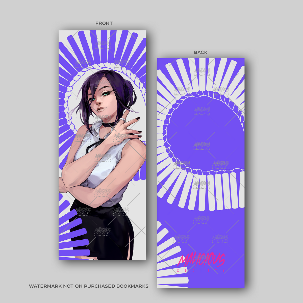 Bomb Bookmark – Malicious Society